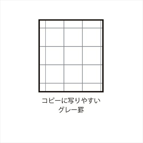 ●罫種類：5mm方眼罫●規格：A3判●中紙枚数：40枚●外寸：縦297×横420mm●材質：表紙＝上質紙，裏表紙＝ボード紙