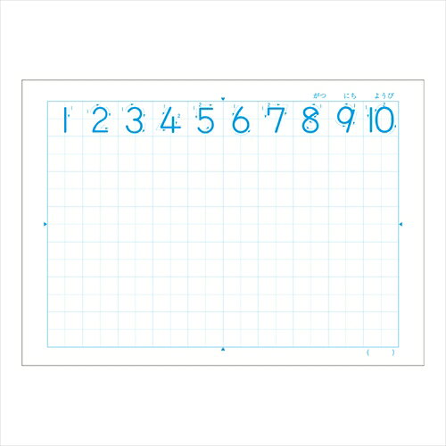 ●規格:学用3号●罫内容:6マス22mm(10×6)中心リーダー入●枚数 （枚）:30枚