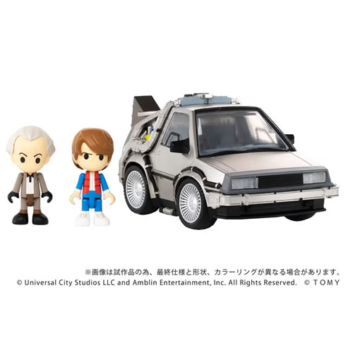 キュートでクール！デフォルメディスプレイモデル「Q VILLAGE」シリーズ「チョロQ」をルーツにホビーでキュートでクールな世界観を提案。デフォルメカーとミニフィグがセットになった完成品ディスプレイモデル仕様。映画『バック・トゥ・ザ・フュー...