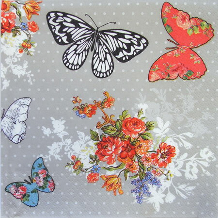 ■生産：EU　 ■素材：パルプ　 ■ランチサイズ：33x33cm ■枚数：5枚入りPOL-MAKの紙ナプキン。使用のインクは無害です。色柄がプリントされたペーパーと無地白の3枚重ねになっています。お弁当を持参するOLさんの間で人気上昇中。下...