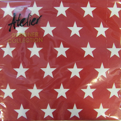 ■生産：ドイツ　 ■素材：パルプ　 ■サイズ：33x33cm■枚数：10枚入りドイツで作られた素敵なペーパーナプキン。使用のインクは無害です。色柄がプリントされたペーパーと無地白の3枚重ねになっています。お弁当を持参するOLさんの間で人気上...