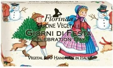 ■配送：追跡メール便〇：最大10個まで■製造販売元(株)日本グランド・シャンパーニュ■名称：化粧石鹸■香り：セレブレーションデイ　柔らかく甘いフローラルな香り　石鹸の優しい泡立ちと温かい香りが広がるフレグランスソープ。■原産国：イタリア■M...