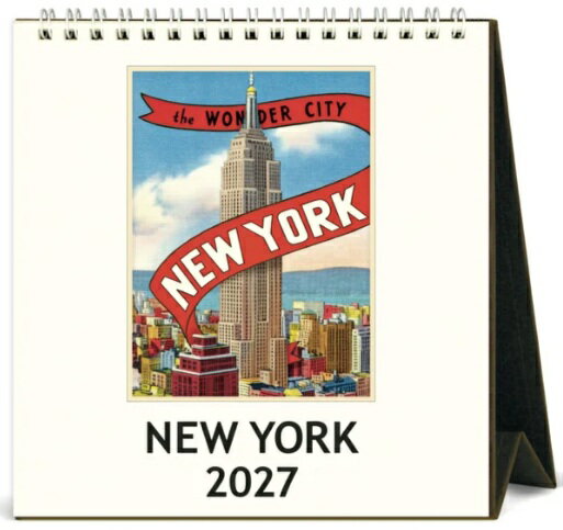 2027年度の予約カレンダーはカバリー二社の生産状況により輸入されない、予告なくデザイン変更や取り扱いが中止となる場合がございます。あらかじめご了承の上ご予約下さいませ。 ■内容：卓上カレンダー :W15.5×H16.5cm 12ページ ■...
