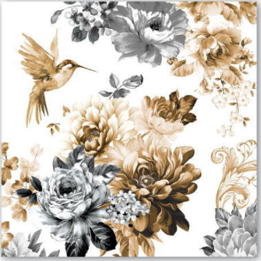 ■生産：ドイツ　 ■素材：パルプ　 ■カクテルサイズ：25x25cm■枚数：5枚ミッシェルデザインワークスの紙ナプキン。色柄がプリントされたペーパーと無地白の3枚重ねになっています。お弁当を持参する女性の間で人気上昇中。下に敷いたりナフキン...