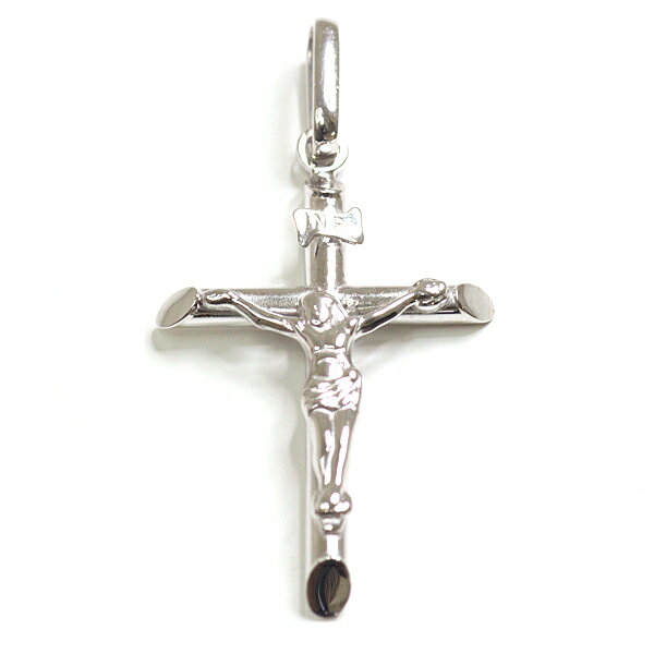 スタッフからのコメント ◆K18ホワイトゴールド イエスキリスト クロス ペンダントトップ。 ◆提携業者仕入の未使用品となります。店頭展示品につき極小の傷はご了承ください。 ◆ホワイトゴールドのクロスにキリスト像が立体的にデザインされたクロ...