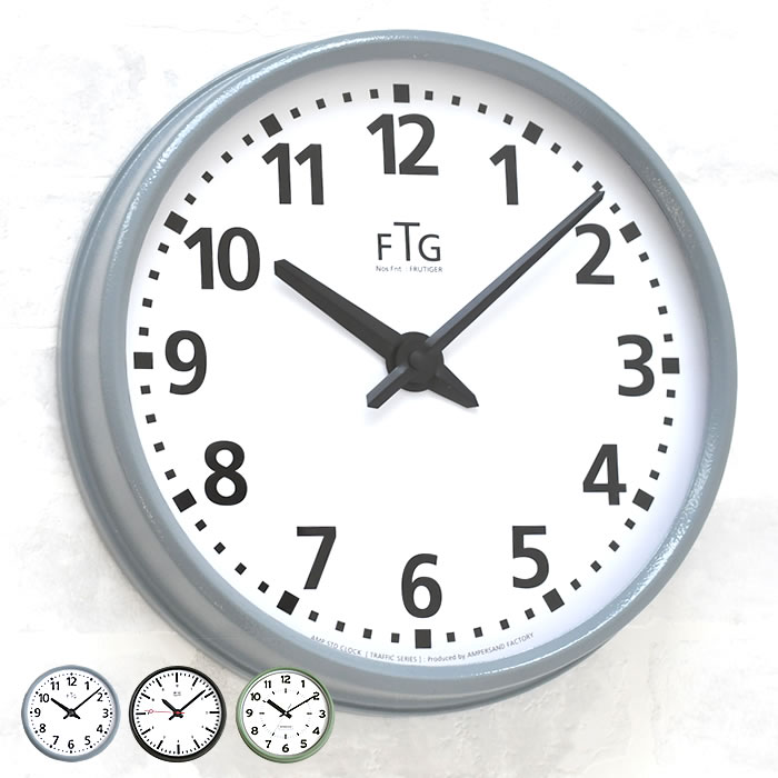 商品名 AMP STD CLOCK 商品詳細 サイズ 約 Φ30×D5.5cm 重量 約920g 素材 アルミ、ガラス、プラスチック、MDF 仕様 使用電池：単3乾電池1個(別売) 常温での精度 ： 平均月差±10〜30秒 可動温度範囲 ：...