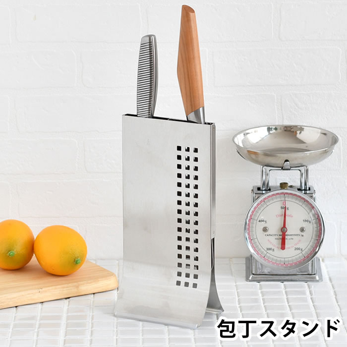 商品名 包丁スタンド スマートタワー 商品詳細 サイズ 約 W11×D7.2×H22cm（包丁収納部：5×0.8cm(2箇所)） 重量 約 330g 素材 本体：18-8ステンレス 脚ゴム：シリコーンゴム(2個) 仕様 ■包丁2本を収納でき...