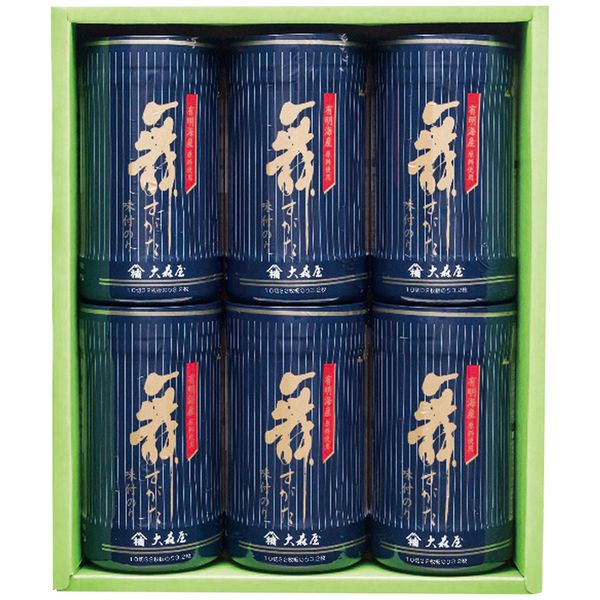 ポイント有明海産原料を使用した、風味と口溶けの良い味付のりの詰合せ。保存に便利な卓上タイプです。※写真はイメージです。内容・デザイン等変更になる場合があります。予めご了承ください。箱サイズ25.5×8.1×30.4cm現品サイズ・内容味付の...