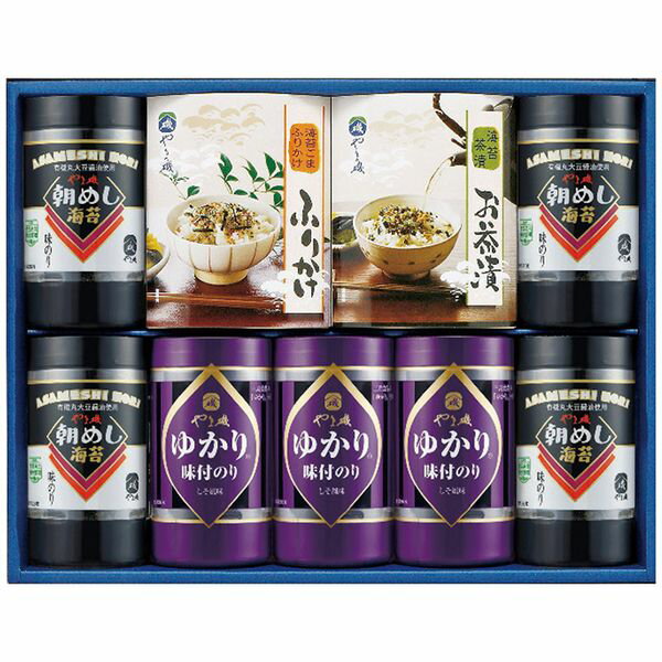 ポイントパリッとした食感の国産海苔に有機丸大豆醤油を使用したたれで調味した味付海苔、三島食品「ゆかり(R)」を使ったたれで味付けしたさわやかな赤しそ風味の海苔、風味が良くさっぱりとした後味に仕上げた海苔茶漬け、さくさくとした食感と香ばしい旨...