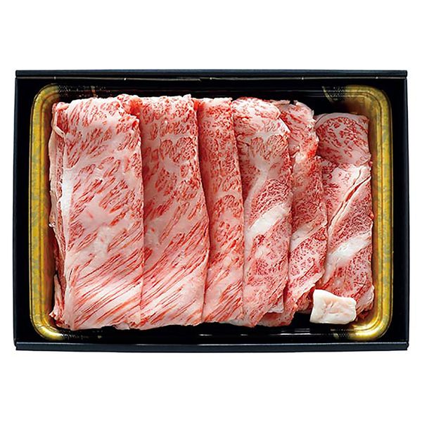 ポイント宮崎県の温暖な気候で大切に育てられた宮崎牛は、肉質が良いことで定評のあるブランド牛です。肩ロース肉をすきやき用にスライスしてお届けします。※写真はイメージです。内容・デザイン等変更になる場合があります。予めご了承ください。箱サイズ1...