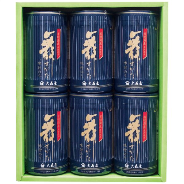 ポイント有明海産原料を使用した、風味と口溶けの良い味付のりの詰合せ。保存に便利な卓上タイプです。※写真はイメージです。内容・デザイン等変更になる場合があります。予めご了承ください。箱サイズ25.5×8.1×30.4cm現品サイズ・内容味付の...