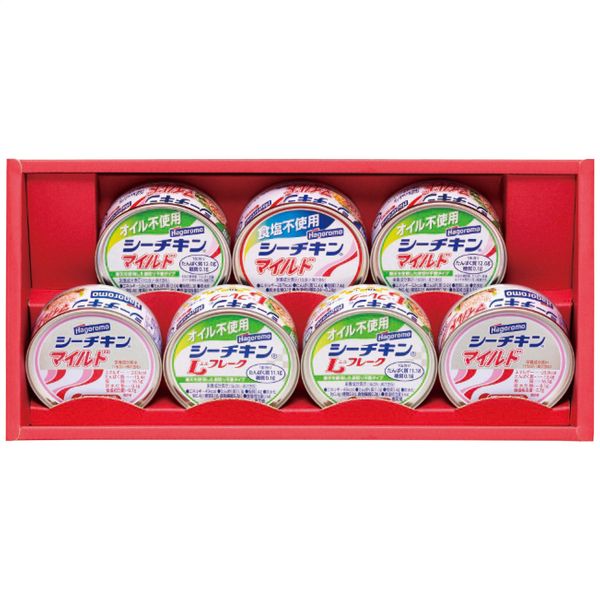 ポイント素材やカタチ、製法によって、さまざまなおいしさが楽しめる「シーチキン」の詰め合わせです。※写真はイメージです。内容・デザイン等変更になる場合があります。予めご了承ください。箱サイズ32.5×6.7×15.8cm現品サイズ・内容オイル...