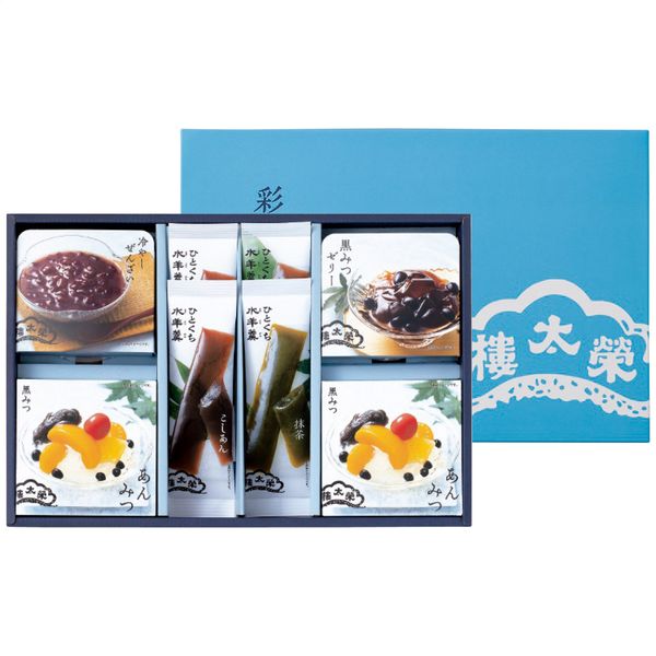 ポイント定番人気のあんみつに冷やしぜんざいなど夏に喜ばれる江戸涼菓詰合せ。ひとくち水羊羹はいつでも好きなときに片手で食べやすい新しい仕様の水羊羹。小豆の甘みと柔らかさにこだわりました。つめたく冷やしてお召し上がりください。※写真はイメージで...