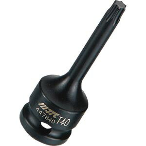詳細情報【適合】材質：SNCM8660　サイズT-80　外径25mm　全長78mm　先端17mm【JTC】＊12.7mmインパクトロングスターソケット T80 JTC447880【注意事項】こちらのページの商品は、メーカー直送の商品となりま...
