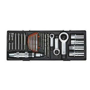 詳細情報インパクトドライバー +ビット:36mmNo2,3・80mmNo2,3 -ビット:36mm8,10mm・80mm8,10mm スクリューエキストラクター:5/16,7/64,5/32,1/4,19/64 HSSドリル:5/64,7/...