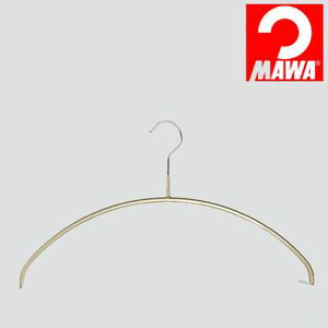 サイズ［1本］約 幅40.0×高さ22.0×厚み1.0（cm）重量：約75g材質本体：特殊塩化ビニルコーティング加工スチールフック：ニッケルメッキ加工スチール3本セット マワハンガー 滑らないハンガー レディースライン ゴールド『マワ』のノ...