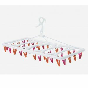 サイズ約 幅76×奥行38×高さ36（cm）材質ポリプロピレン、鋼線備考　【カラー】ピンク×オレンジ関連商品アルミ角ハンガー52P　ブラック　Kogure アルミ角ハンガー52P　ピンク×オレンジ　Kogure アルミ角ハンガー52P　グリ...