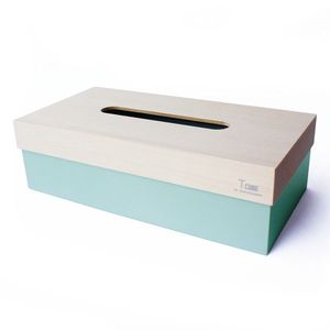 サイズ約 幅26.7×奥行13.5×高さ7.7（cm）材質シナ合板 MDF備考　【カラー】ペールブルーグリーン　【生産国】日本製【T CUBEティッシュケース 商品一覧】　 アイボリー　 グレーブラウン　 コーラルピンク　 ストーングレー　...