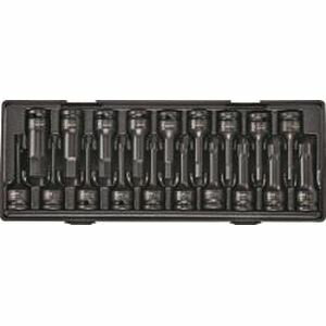 商品説明スターインパクトソケット:T25・T27・T30・T40・T45・T50・T55・T60・T70・T80ヘックスインパクトソケット:H5・H6・H7・H8・H10・H12・H14・H17・H19【JTC】12.7mm　19PCS　イ...