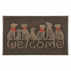 商品サイズ（mm）全体：幅750×奥行450×高さ6商品重量（kg）1.9梱包サイズ外箱：幅755 × 奥行445 × 高さ30素材材質：■ゴム(ナチュラルラバー25%/、リサイクルラバー75%)カラー（柄）ウェルカムドック入数5点JANコ...