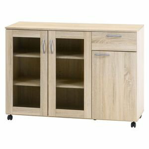 商品サイズ（mm）全体：幅1152×奥行398×高さ840、耐荷重(全体)：40kg、耐荷重(棚板)：5kg、天板厚み：15mm、引出内寸：310x330x95(130)mm商品重量（kg）39梱包サイズ外箱：幅1185 × 奥行473 ×...