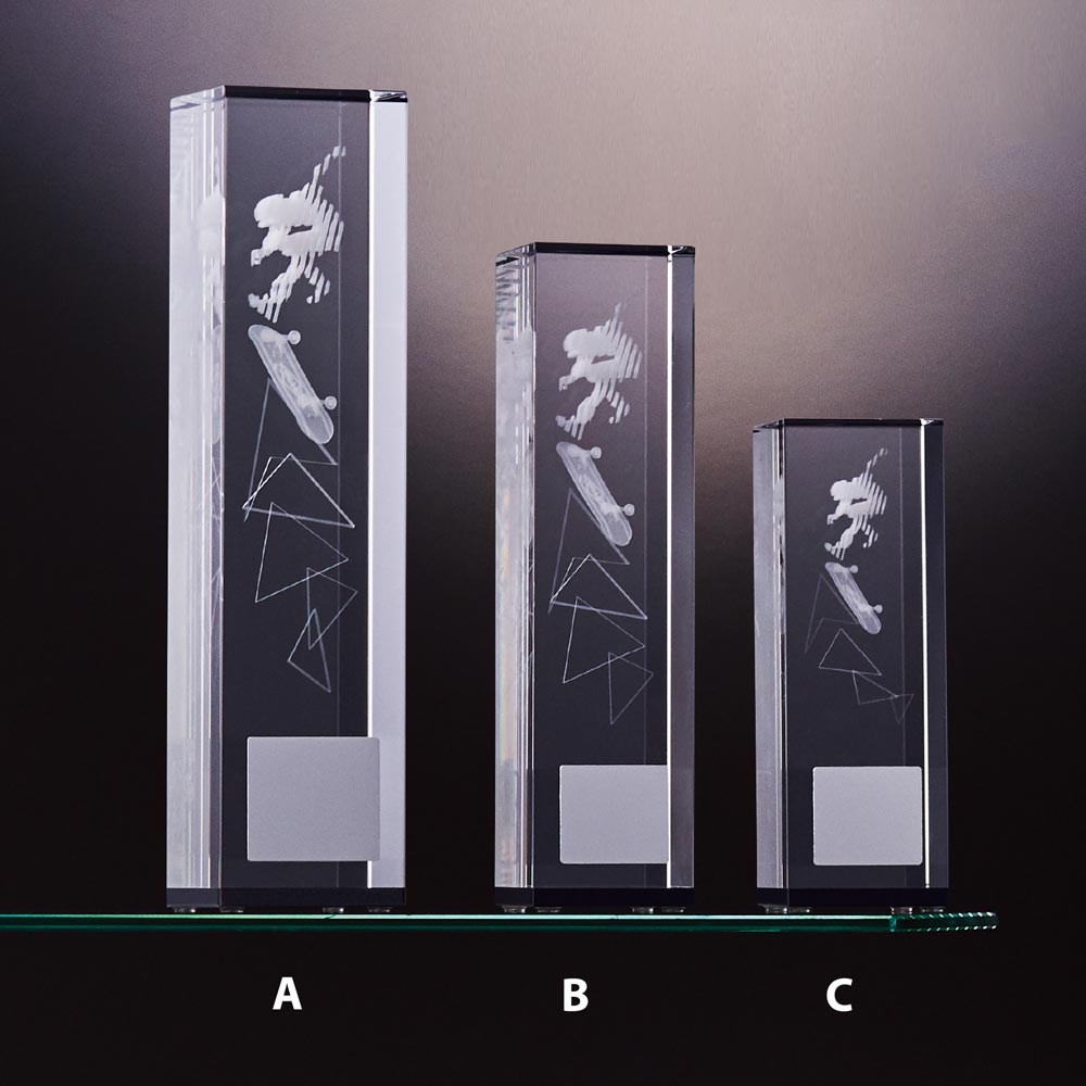 高さ250mm　商品重量：約2.2kg　本体：光学ガラス製（3Dレーザー加工）
