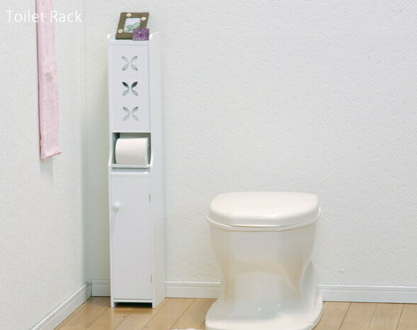 ※代引き不可の商品となります。他のお支払い方法をお選びください。※商品サイズ：幅15.5×奥行20.5×高さ93cm［扉内内寸］幅14×奥行17×高さ42cm ■仕様 繊維板(ラッカー塗装) ■カラー ピンク・ホワイト ■備考 ロール4〜5...