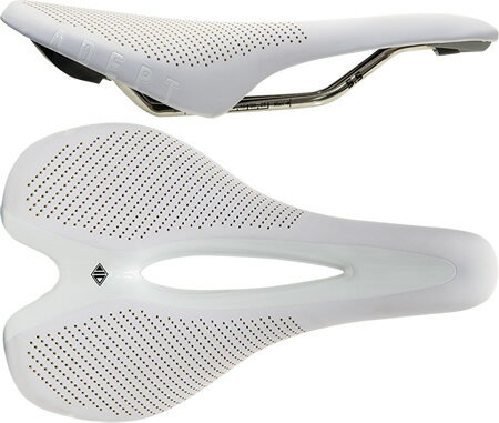 ポジションが決まり易く、摩擦抵抗の低いショートノーズサドル。前傾姿勢でのペダリングにも対応する形状です。 ・PU レザー・ラウンド パンチング デザイン・ショートノーズ デザイン・センター カットアウト・7mm ステンレス スチールレール・...