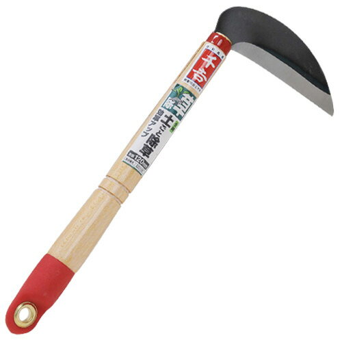 【用途】草取り鎌。【機能】除草作業用です。効率よく土ごと除草できます。左利き用です。【仕様】●左きき用。●刃部：全鋼。●刃長：120mm。こちらの商品は、メーカーからのお取り寄せとなります。 そのため、納品まで少々お時間をいただきます。 ま...