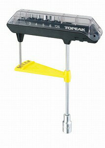 レンチの捻れを利用し測定する簡易式トルクレンチ。 ・エンジニアリングプラスチックボディ+強化スチールビット ・キーレンチ:3、4、5、6mm ・T25"Torx"レンチ ・トルク測定範囲:1〜12Nm ・L122xW42xH167mm ・1...