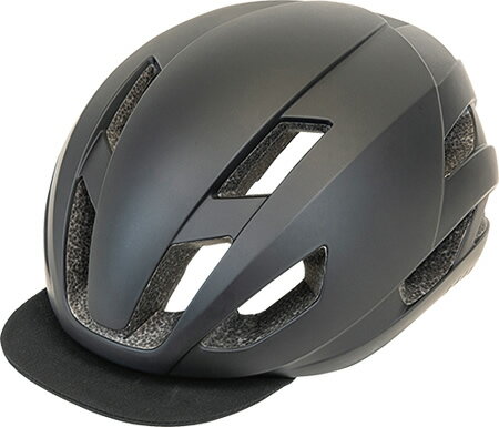 流線形のシェイプが美しい、アーバンライド向けスポーツヘルメット。脱着可能バイザー標準装備。バイザー取り外し時に付け替えるためのパッドも付属しています。ダイヤル サイズアジャスターで、Mサイズは54-58cmに、Lサイズは58-62cmに対応...