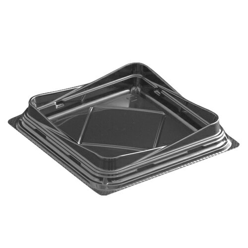 商品コード : 199855規格 : 130×130×21入数 : 1200&ensp;&ensp;&ensp;リスパックのハイブリッド容器「バイオカップ」シリーズは、サトウキビから出来たPET樹脂を従来のA-PETに一部混合させた容器です...