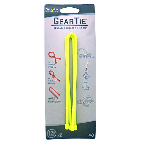 納期について：【取寄】通常3〜5日の発送予定(土日祝除く) 【GEAR TIE CLIPPABLE TWIST TIE 結束バンド コード 便利アイテム 収納】 さまざまな使い方ができるカラフルラバー・タイ。 耐久性に優れた柔軟な素材を使用...