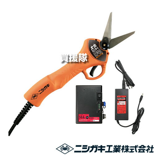 納期について：メーカー直送品(代引き不可) 【細身 刃先 切断径 20mm 12mm ハサミ 鋏 はさみ 収穫 果樹 剪定 黒豆 コードレス 充電式 ハードケース メンテナンス工具 付き】 細身の刃先が芽切に最適 ●コンパクトな刃先 刃の隙...