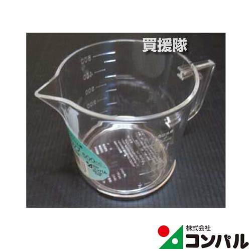 納期について：メーカー直送品(代引き不可) 【メジャーカップ メジャーコップ ミリリットル 液体 薬剤 農薬 殺虫剤 液肥 希釈 調合 目盛り付き 透明 アクリル樹脂】 仕様 メーカー　　コンパル 品名　　園芸用 計量カップ 500cc J...