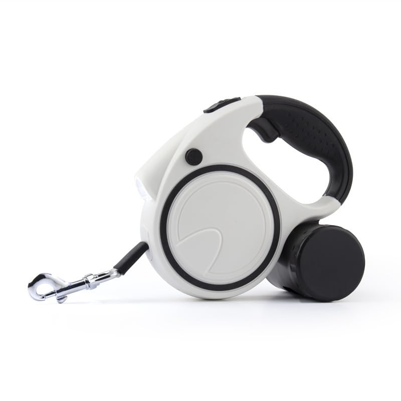 【犬と散歩の喜びを体験】犬の伸縮リードは、快適さを重視して設計されています。人体工学的なスリップ防止ハンドルが採用され、手に心地よくフィットします。手の疲れを軽減し、犬紐が滑り落ちる心配もありません。快適な散歩を、あなたと愛犬と共に楽しめま...