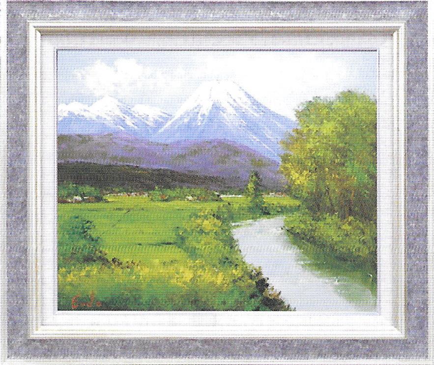 作家：遠藤勝作品名：安曇野2 F6技法：肉筆油彩サイン：ありエディション：証明書：絵柄サイズ：約410mm×318mm額装サイズ：約530mm×438mm備考：掲載の額縁が欠品の場合は、同等の額縁となる場合がございます。 肉筆のため、一点一...