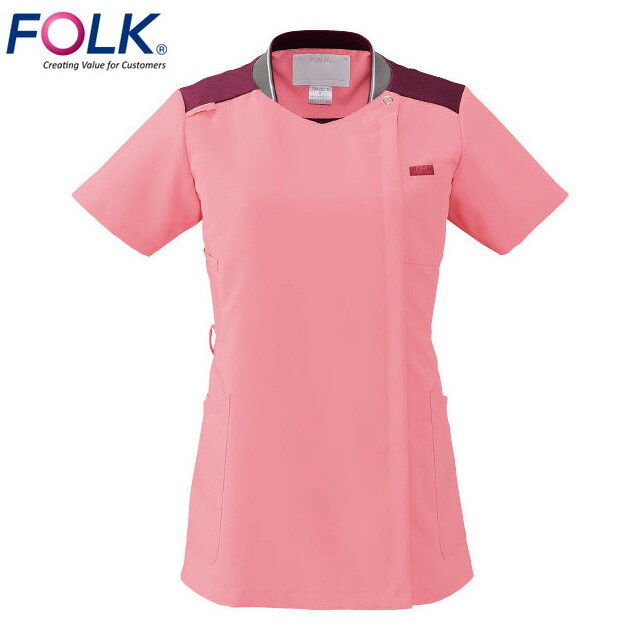 GOOD DESIGN賞受賞のジップスクラブのシリーズに背面全面を通気性・吸汗・速乾性の高いニット素材を採用した女性用スクラブが登場。 ストレッチ性の高いニット素材を使った事で柔軟な動きに対応。 配色のリブ襟もオシャレなワンポイント！右肩に...