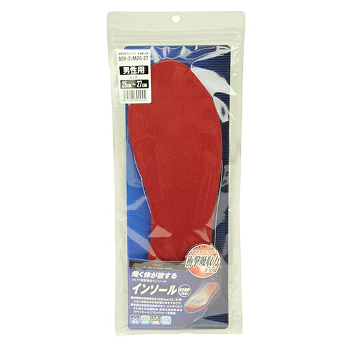 商品名：SK11 衝撃吸収インソール 25-27cm 9SH-2-M25-27(1足分)内容量：1個JANコード：4977292392945発売元、製造元、輸入元又は販売元：藤原産業商品番号：101-4977292392945商品名：SK1...