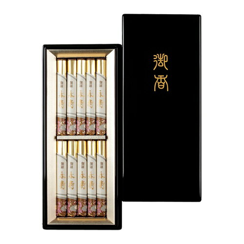 商品名：日本香堂 伽羅永寿 塗箱短10入内容量：10把JANコード：4902125280083発売元、製造元、輸入元又は販売元：株式会社日本香堂原産国：日本商品番号：101-74545商品説明いにしえより珍重されてきた高貴な香木伽羅の幽玄な...