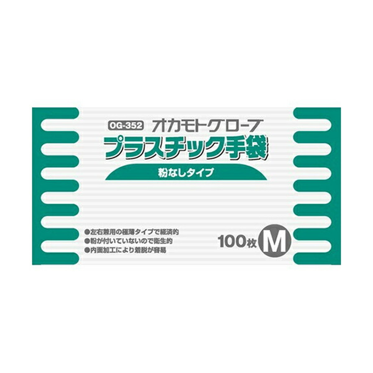 商品名：オカモト OG-352 プラスチック手袋 粉なしタイプ M 100枚入内容量：100枚JANコード：4547691784186発売元、製造元、輸入元又は販売元：オカモト株式会社原産国：中華人民共和国商品番号：101-71778ブラン...