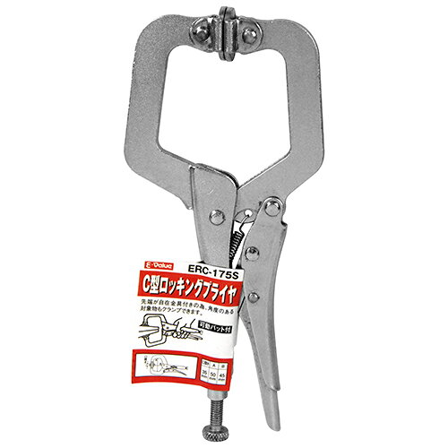 商品名：藤原産業 E-Value C型ロッキングP パット付 ERC-175S内容量：1個JANコード：4977292273664発売元、製造元、輸入元又は販売元：藤原産業株式会社商品番号：101-4977292273664ブランド：E−V...