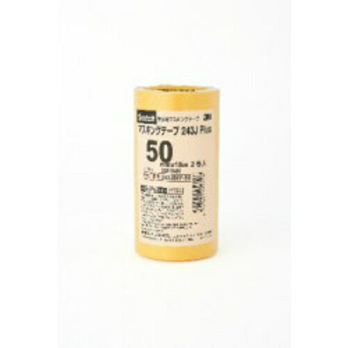商品名：住友スリーエム スコッチ 243JDIY-50 マスキングテープ 50mm×18m 2巻入内容量：2巻JANコード：4547452956128発売元、製造元、輸入元又は販売元：住友スリーエム原産国：日本商品番号：101-41762ブ...