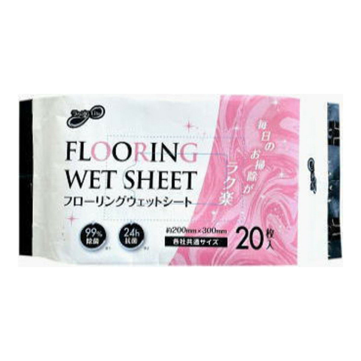 商品名：昭和紙工 ラク楽LIFE フローリング ウエットシート 20枚入 各社共通サイズ内容量：20枚JANコード：4957434010463発売元、製造元、輸入元又は販売元：昭和紙工原産国：日本商品番号：101-4957434010463...
