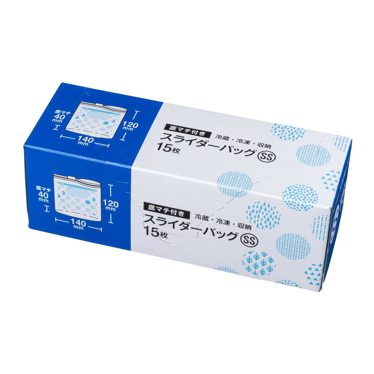 商品名：ジャパックス SLG00 底マチ付き スライダーバッグ SS 15枚内容量：15枚JANコード：4521684312600発売元、製造元、輸入元又は販売元：ジャパックス原産国：中華人民共和国商品番号：101-452168431260...