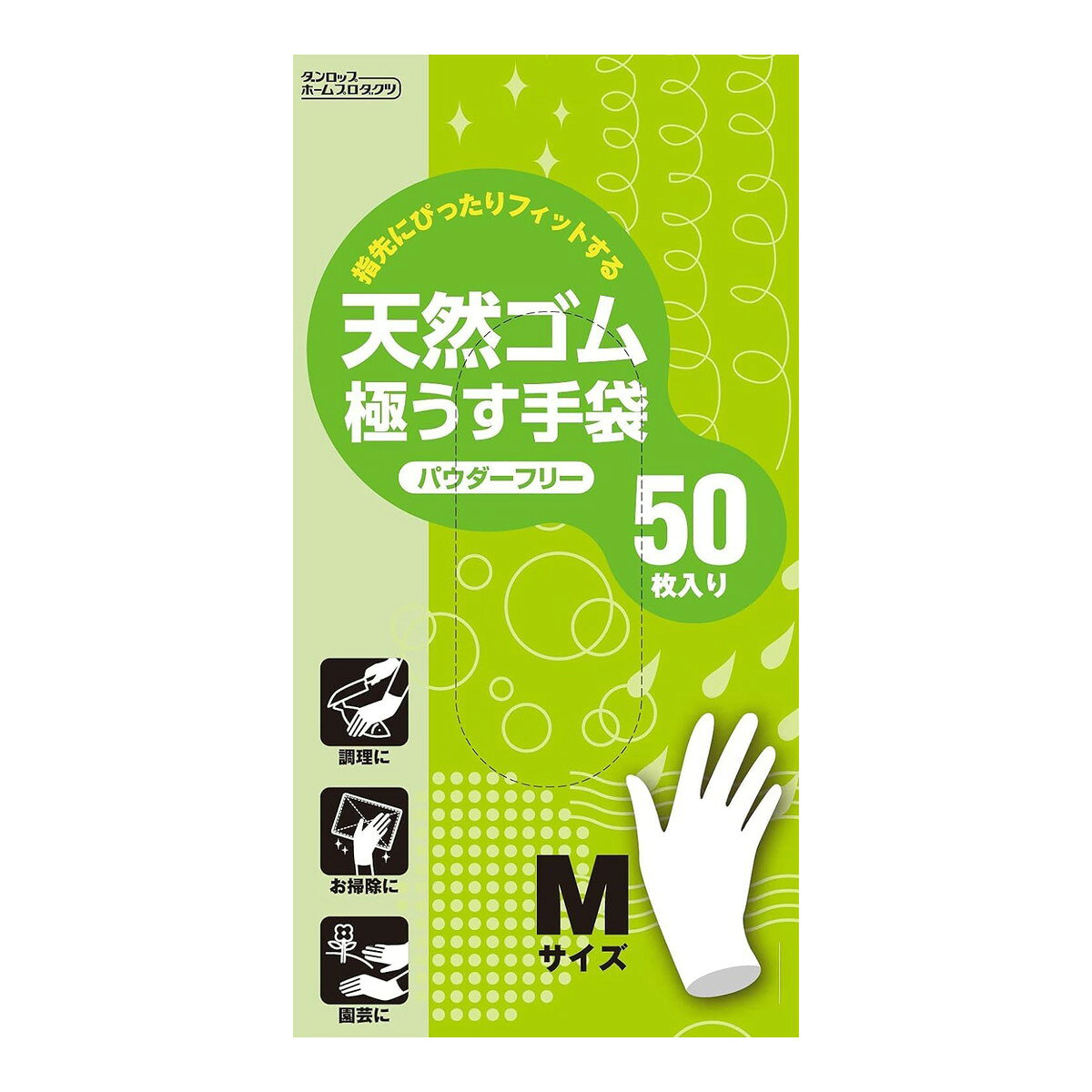 商品名：天然ゴム 極うす手袋 パウダーフリー Mサイズ 50枚入 ダンロップホームプロダクツ内容量：50枚JANコード：4904510995237発売元、製造元、輸入元又は販売元：ダンロップホームプロダクツ原産国：タイ商品番号：101-49...