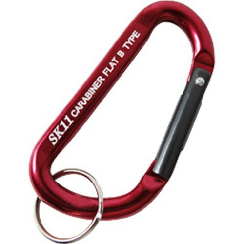 商品名：SK11 アルミカラビナ B 軽量スタンダードタイプ SAC-550B レッド(1コ入)JANコード：4977292115681発売元、製造元、輸入元又は販売元：藤原産業商品番号：101-4977292115681商品説明：アルミ製...