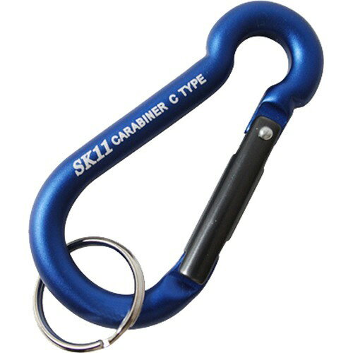 商品名：SK11 アルミカラビナ C 軽量・ズレにくい SAC-770C ブルー(1コ入)JANコード：4977292115995発売元、製造元、輸入元又は販売元：藤原産業商品番号：101-4977292115995商品説明：アルミ製で軽量...