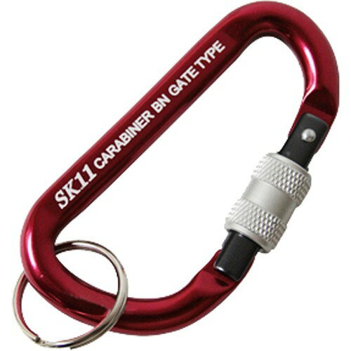 商品名：SK11 ロックカラビナ BN 脱落防止ネジロック機能 SAC-660BN レッド(1コ入)JANコード：4977292116084発売元、製造元、輸入元又は販売元：藤原産業商品番号：101-4977292116084商品説明：アル...