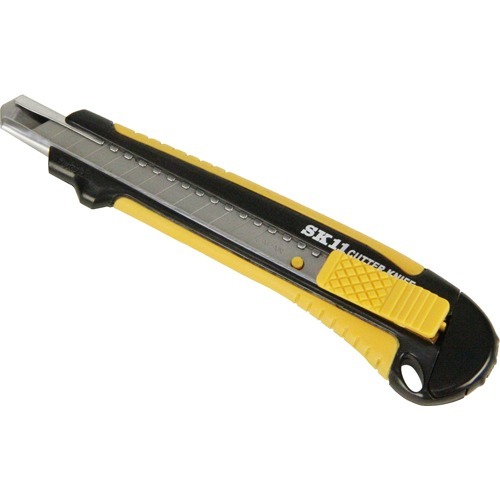 商品名：SK11 カッターナイフ S オートロック SC-1N(1コ入)JANコード：4977292128278発売元、製造元、輸入元又は販売元：藤原産業商品番号：101-4977292128278商品説明：押さえてスライド、指を離すと自動...